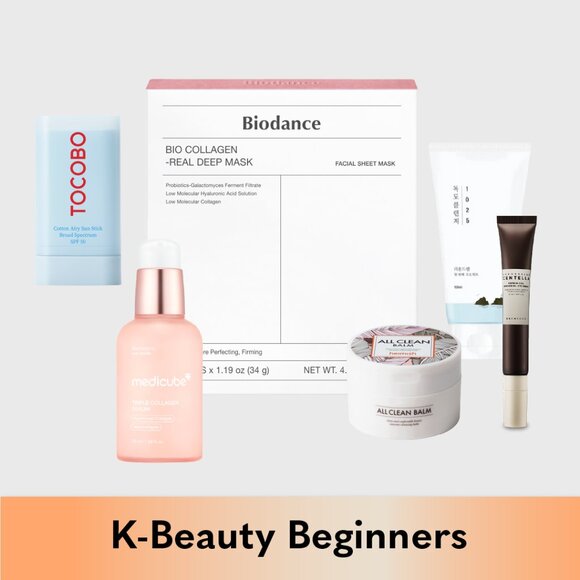 Biodance | Skincare | Korean Beauty Beginners Set Round Lab Medicube ...